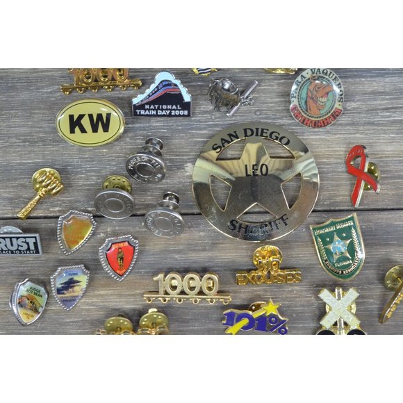 Accessories | Train Judge Sheriff Pin Lot With Other Various Gear ...